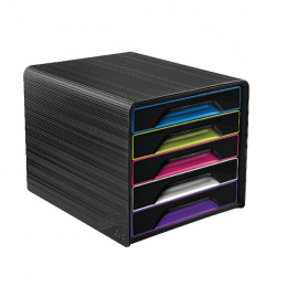 CEP Smoove Recycled 5-Drawer Desktop Module Grey | 1071116361