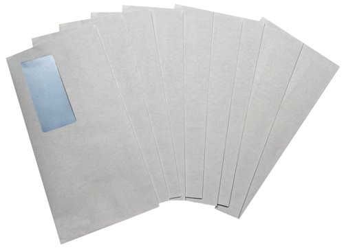DL Envelopes Window Self Seal 80GSM White [Pack of 1000] | DLW