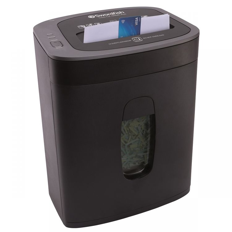 Swordfish 1000XC Plus 10 Sheet Cross Cut Shredder | 40347