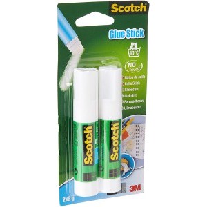 Scotch Permanent Glue Stick 8g [Pack of 2]