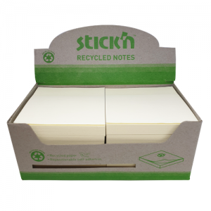 Value StickN Repositionable Notes 76x127mm Recycled 100 Sheets Yellow ...