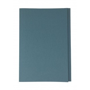 Value Square Cut Folder Manilla Foolscap 225GSM Blue (Pack 50) - 44513DENT