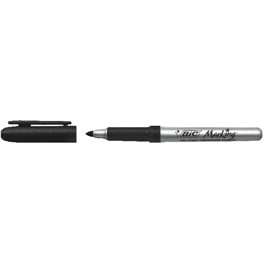 Bic Marking Pro Permanent Marker Black [Pack of 12] | 964800