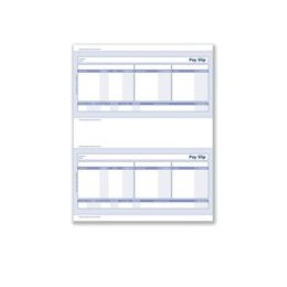 Sage Compatible 1-Part Standard Payslip [Pack of 1000] | DUKSA011