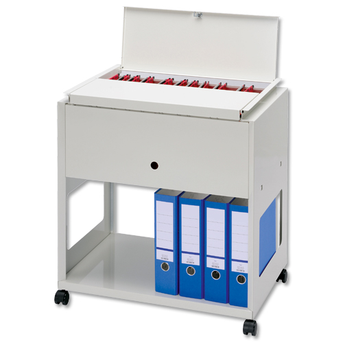 Rotadex Universal Filing Trolley with Lid | RT501S