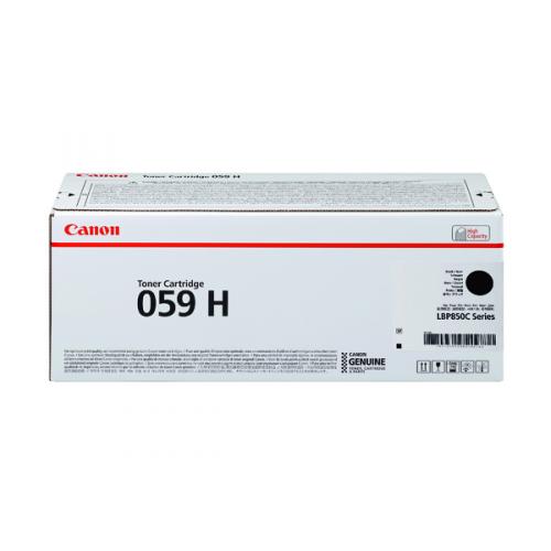 Canon 059H Black High Yield Laser Toner Cartridge 3627C001 | 3627C001
