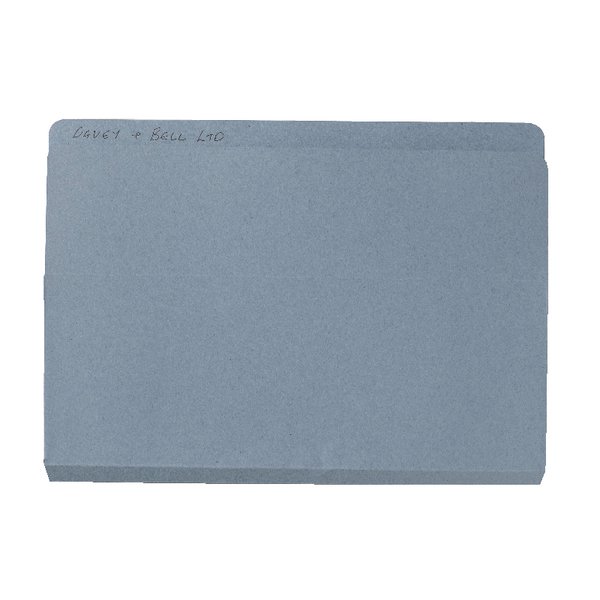 Guildhall Open Top Foolscap Wallet Blue [Pack of 50] | OTW-BLUZ