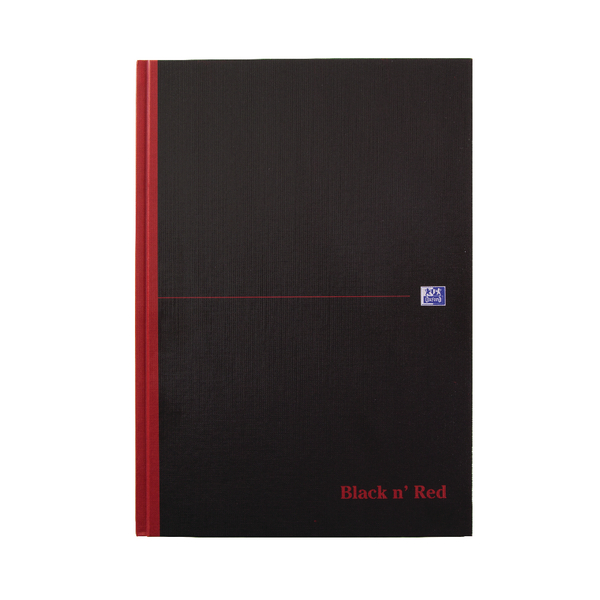 Black n Red Book A4 Feint Ruled | F66069