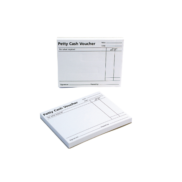 Q-Connect Petty Cash Voucher Pad [Pack of 10] | KF00103