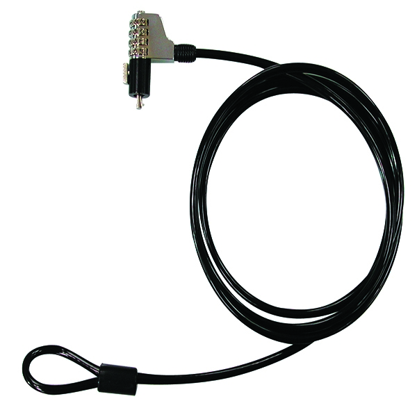 Q-Connect Laptop Computer Cable Lock | KF04556