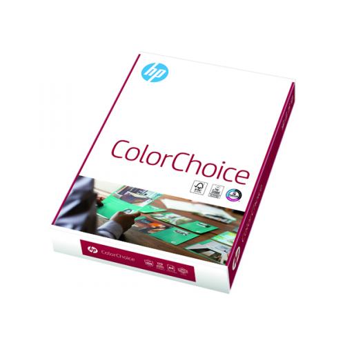 Hewlett Packard HP A4 Color Choice Paper 160GSM 250 Sheets CHPCC160x414 ...