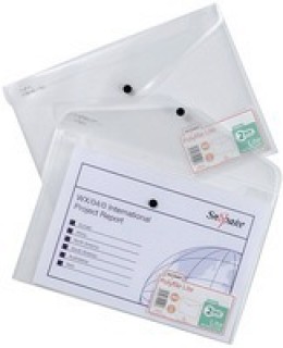 Snopake Lite Polyfile A4 Clear [Pack of 5] | 15412
