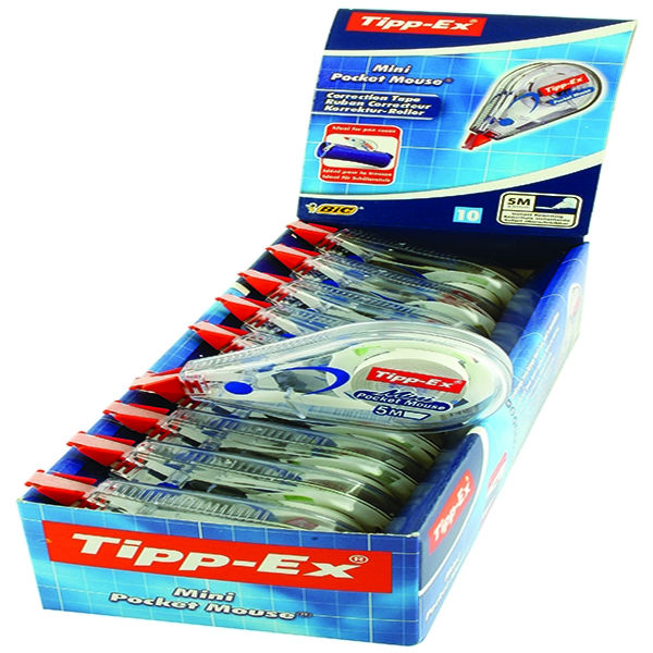 Tipp-Ex Mini Pocket Mouse [Pack of 10] | 89209
