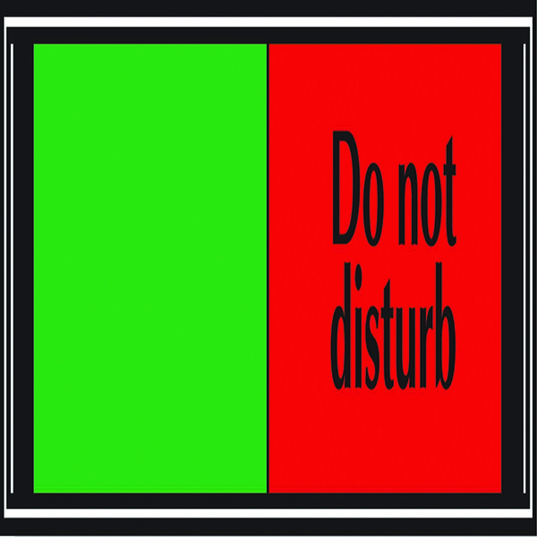 Sliding Sign:Do Not Disturb | V6DB/DD